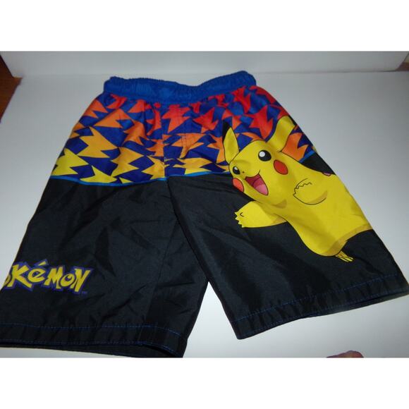 Pokemon | Swim | Boys Medium Swim Trunks Board Shorts Pokemon Pikachu ...